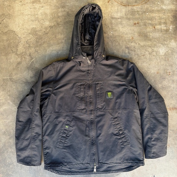 Monster Energy | Jackets & Coats | Monster Energy Drink Mens L Black ...